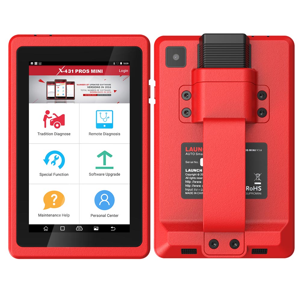 Launch X431 ProS Mini Android Pad Multi-System Diagnostic & Service Tool 2 Year Free Update ...
