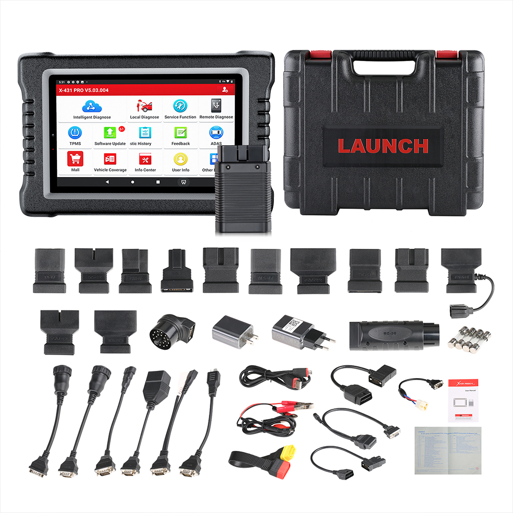 Launch X431 PROS OE-Level Full System Diagnostic Tool Support Guided ...