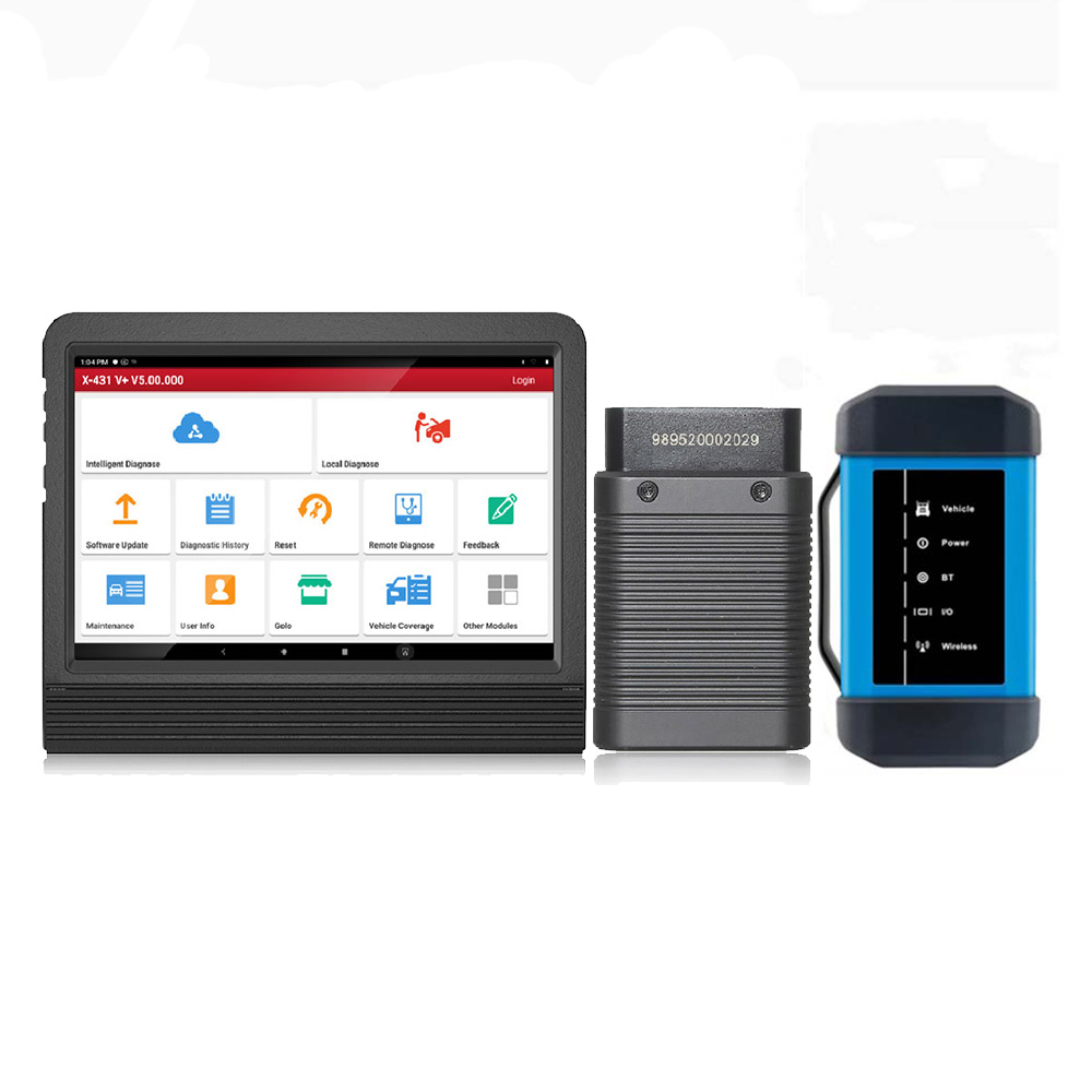 Launch X431 V+ 4.0 Wifi/Bluetooth 10.1inch Tablet with HD3 Ultimate ...