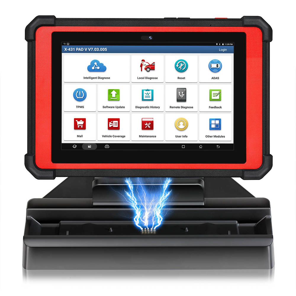 Launch X431 PAD V with SmartBox 3.0 Automotive Diagnostic Tool Support ...