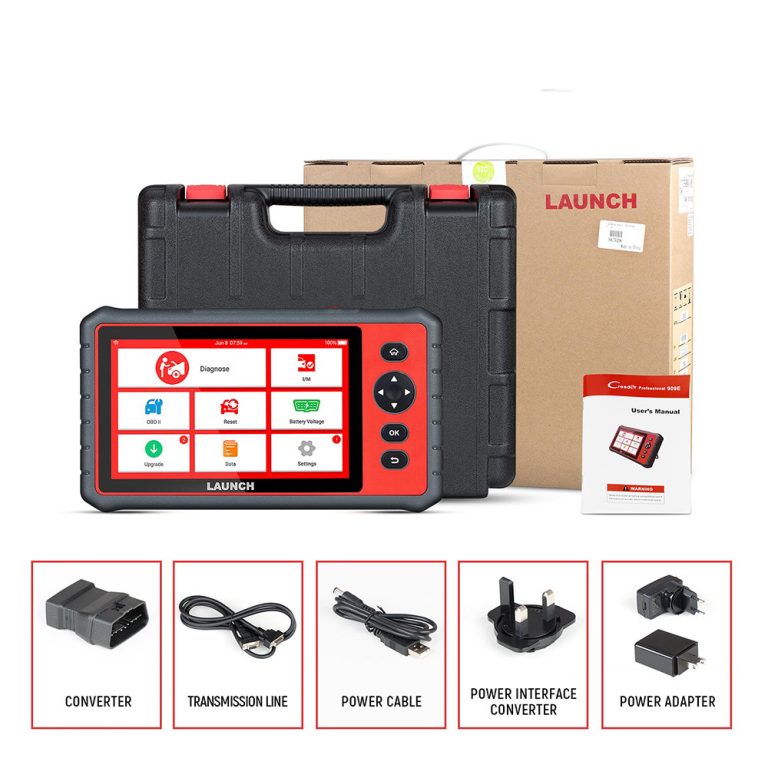LAUNCH X431 CRP909E OBD2 Car Full System Diagnostic Tool Code Reader ...