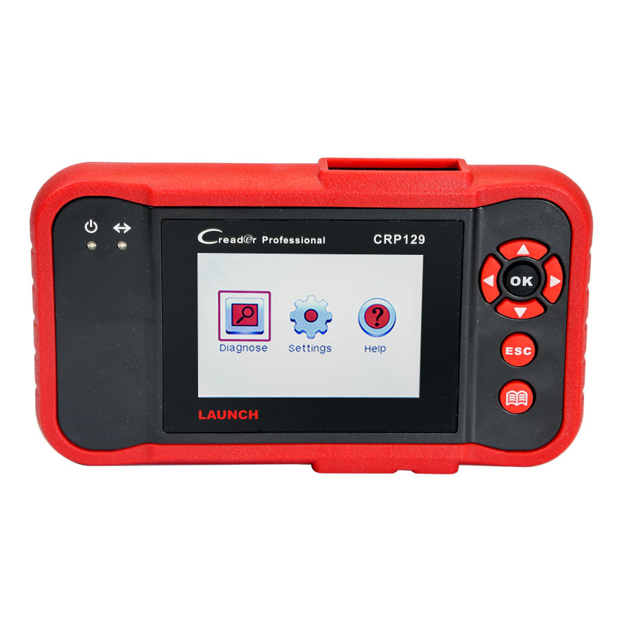 Original LAUNCH Creader CRP129 4 System Code Reader Scanner for ENG/ AT ...