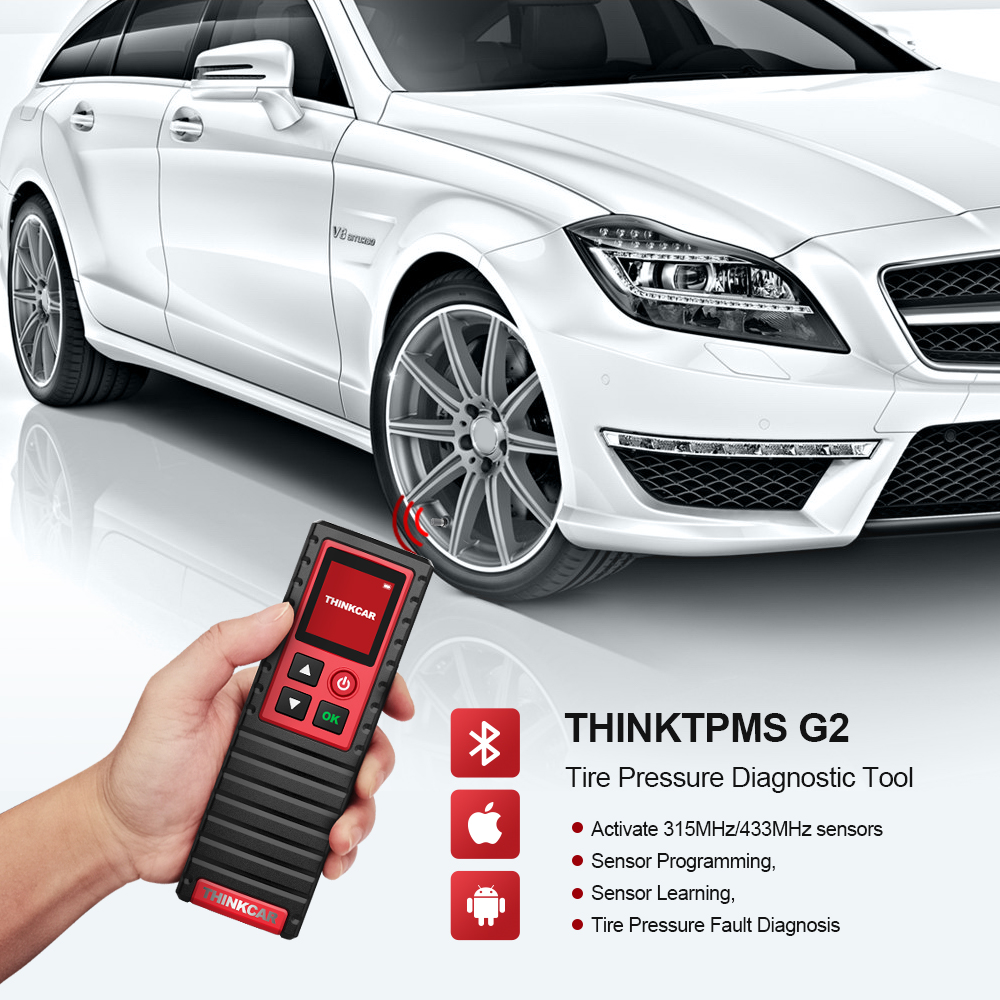 THINKCAR THINKTPMS G2 TPMS Car Tire Pressure Diagnostic Tool For ...