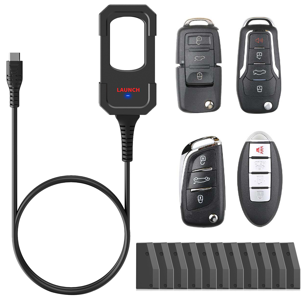 Launch X431 IMMO Key Programmer Remote Maker Kit for Remote & Chip ...