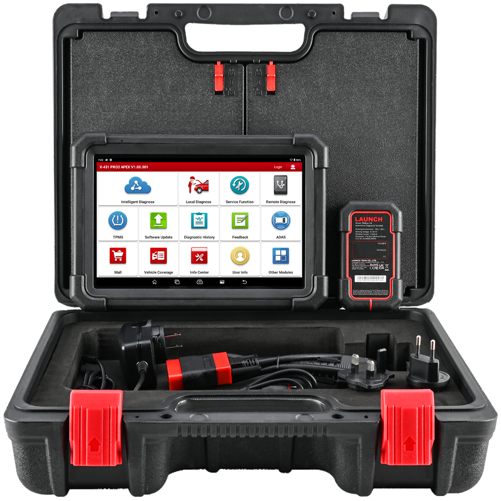2024 LAUNCH X431 PRO3 APEX 10inch Diagnostic Scanner Support Topology ...