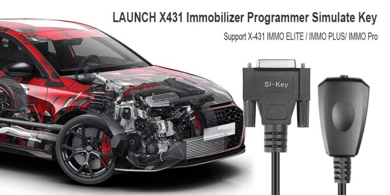 Launch X431 IMMO Plus Programmer with XPROG3 MCU3 Adapter and SI KEY ...