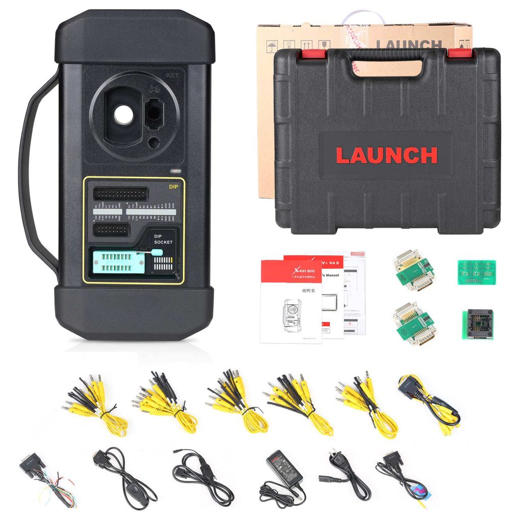 Launch X431 GIII X-PROG 3 Advanced Immobilizer & Key Programmer with Launch X431 IMMO Key ...