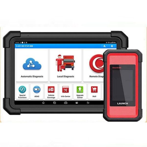 Launch X431 V+ SmartLink HD Heavy Duty Truck Diagnostic Tool for 24V Trucks - launch-tool.com