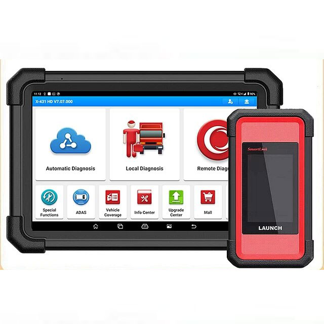 Launch X431 V+ SmartLink HD Heavy Duty Truck Diagnostic Tool for 24V Trucks - launch-tool.com