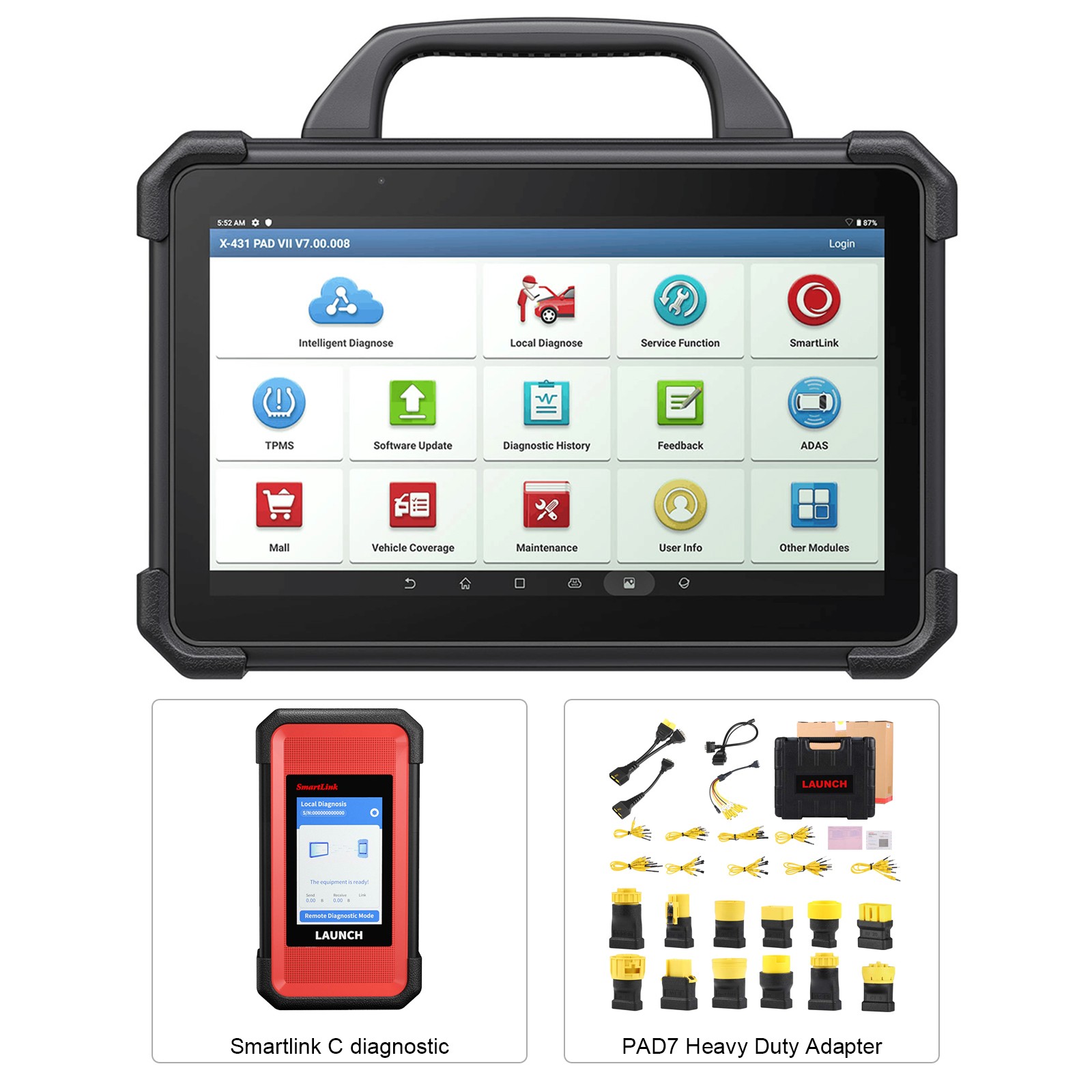 Launch X431 GIII X-PROG 3 Advanced Immobilizer & Key Programmer with Launch X431 IMMO Key ...