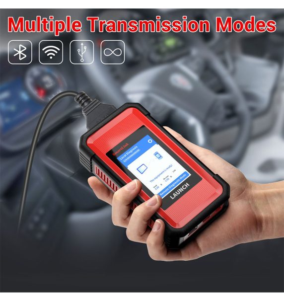 Launch X431 V+ SmartLink HD Heavy Duty Truck Diagnostic Tool for 24V Trucks - launch-tool.com