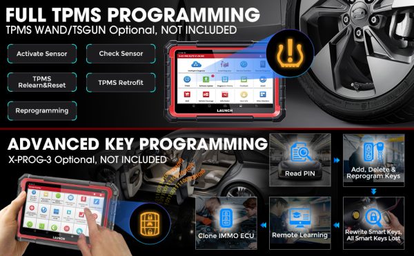 2023 New Launch X431 PRO ELITE Auto Full System Car Diagnostic Tools ...