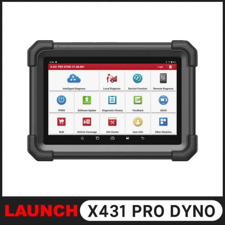 Launch X431 PRO DYNO Bidirectional Diagnostic Scanner Support 37 ...