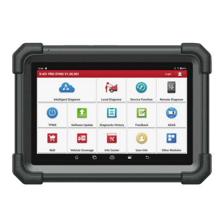 Launch X431 PRO DYNO Bidirectional Diagnostic Scanner Support 37 ...