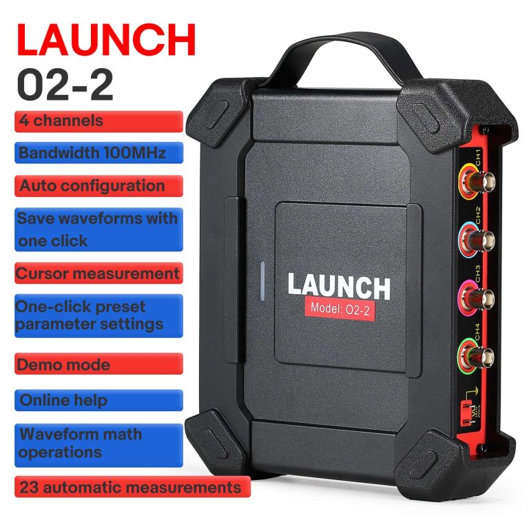 LAUNCH X431 O2-2 Scopebox Oscilloscope analyze data Solving Complex ...
