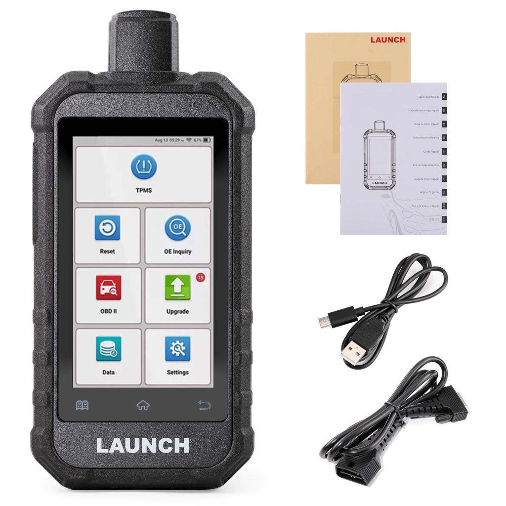 LAUNCH Creader TPMS 5011 V2 TPMS Activation and Diagnostic Tool WIFI ...