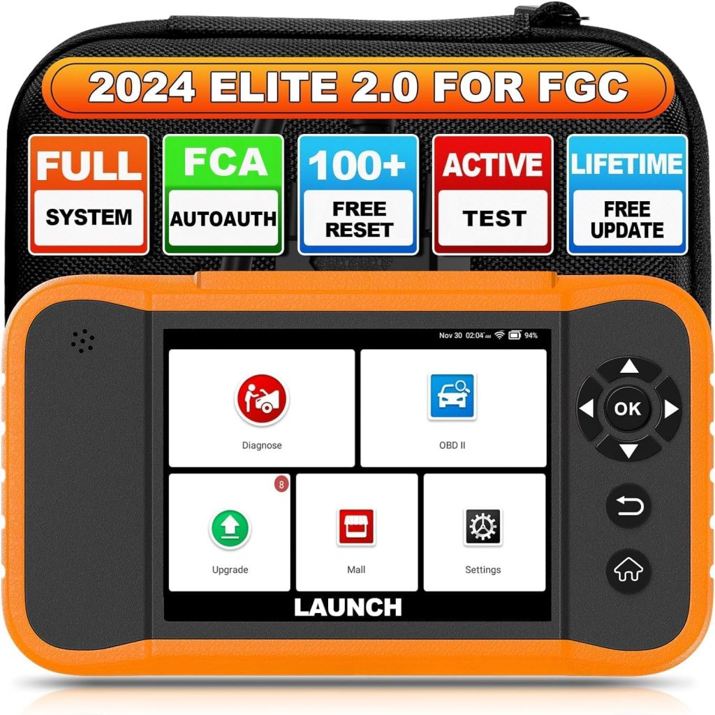 LAUNCH Creader Elite 2.0 FGC for Ford GM Chrysler Full System Bi ...