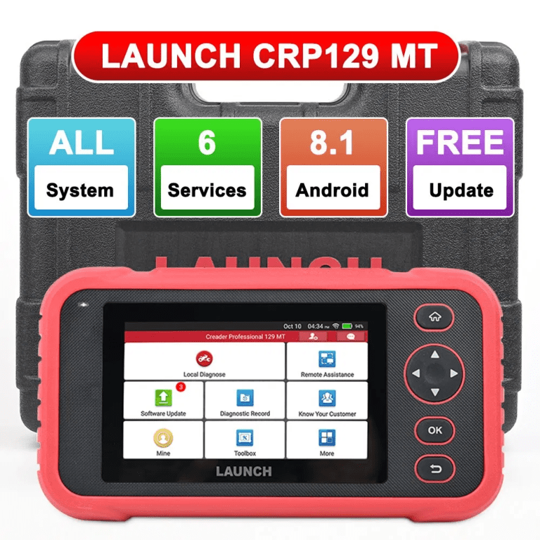 LAUNCH CRP 129MT Motorcycle Diagnostic Tool OBD Full system Full ...